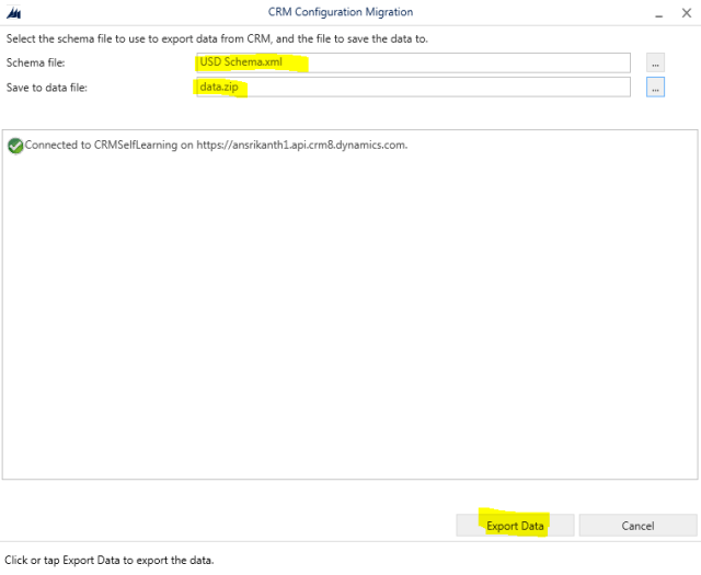 Transfer USD Configurations using ConfigurationMigration tool – Srikanth Alluri