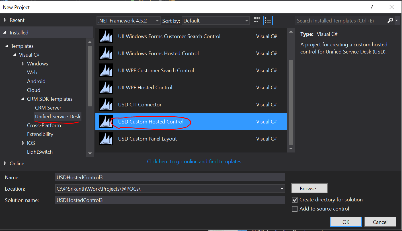 Create a custom USD Hosted Control – Part 1 – Srikanth Alluri