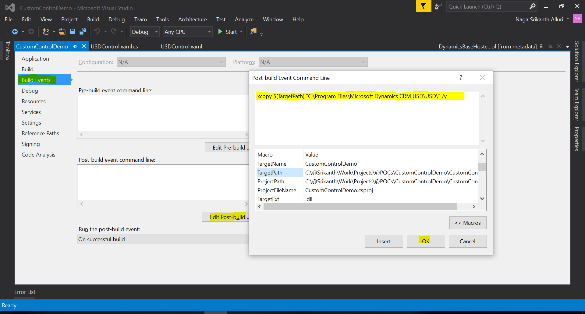Create a custom USD Hosted Control – Part 1 – Srikanth Alluri
